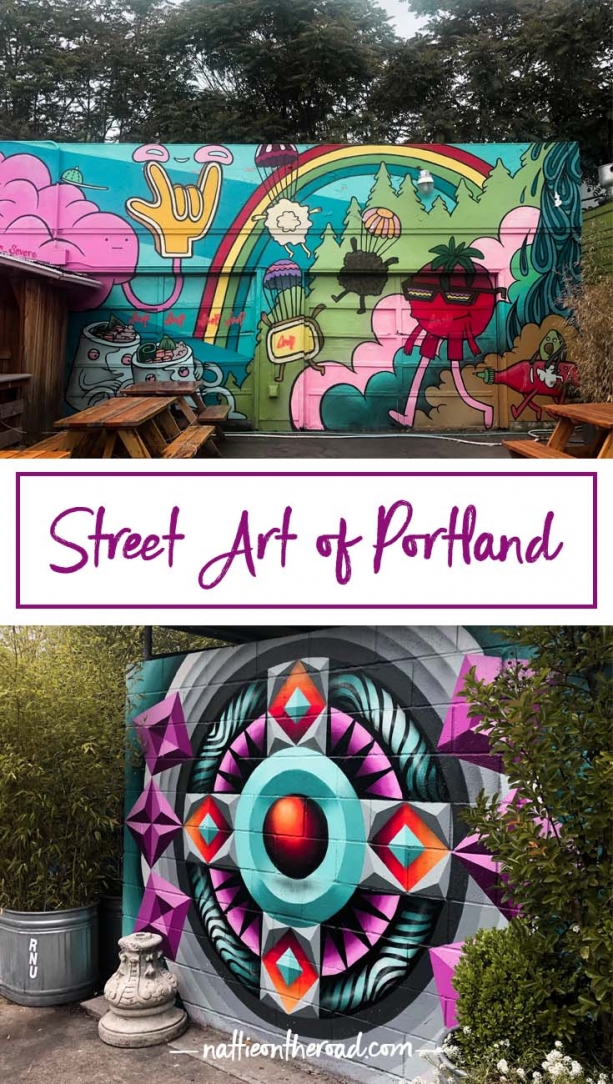 Street Art of Portland - Nattie on the Road