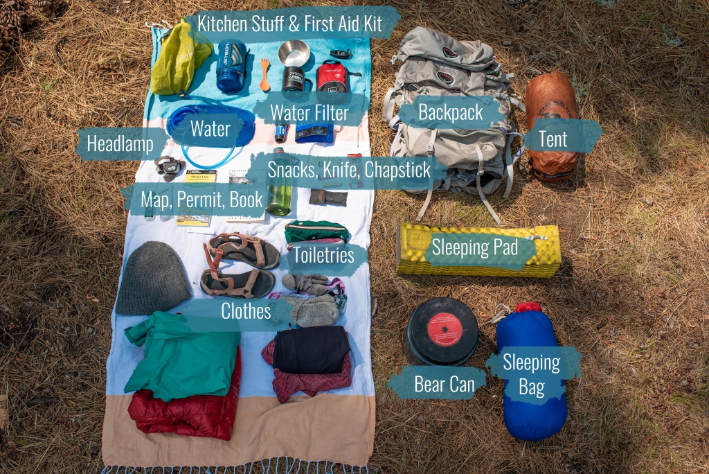 Backpacking 101: Packing Your Backpack - Nattie on the Road