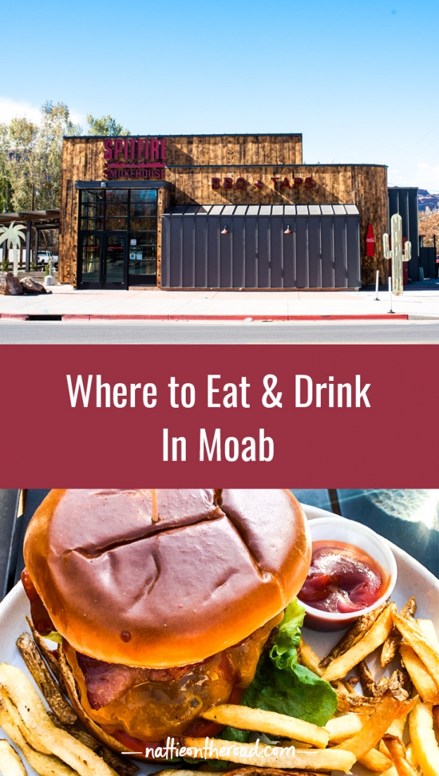 Where to Eat and Drink in Moab - Nattie on the Road