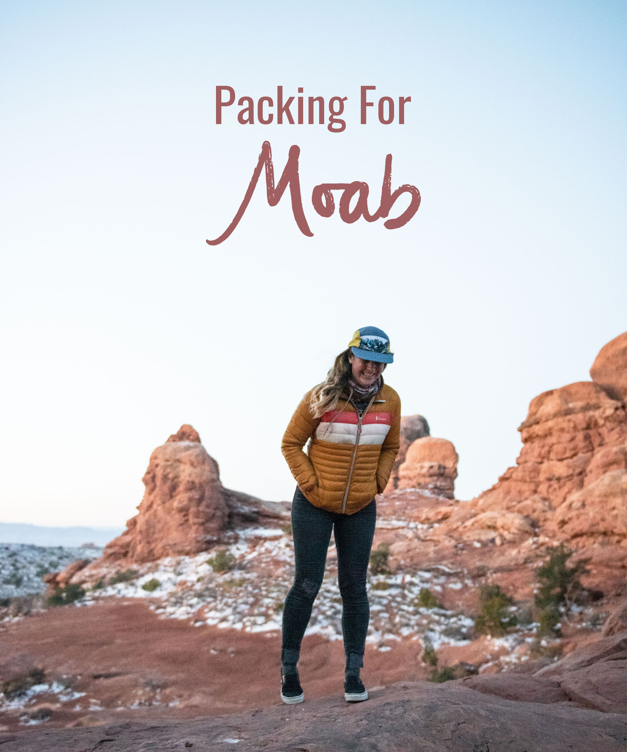 Packing for Moab - Nattie on the Road