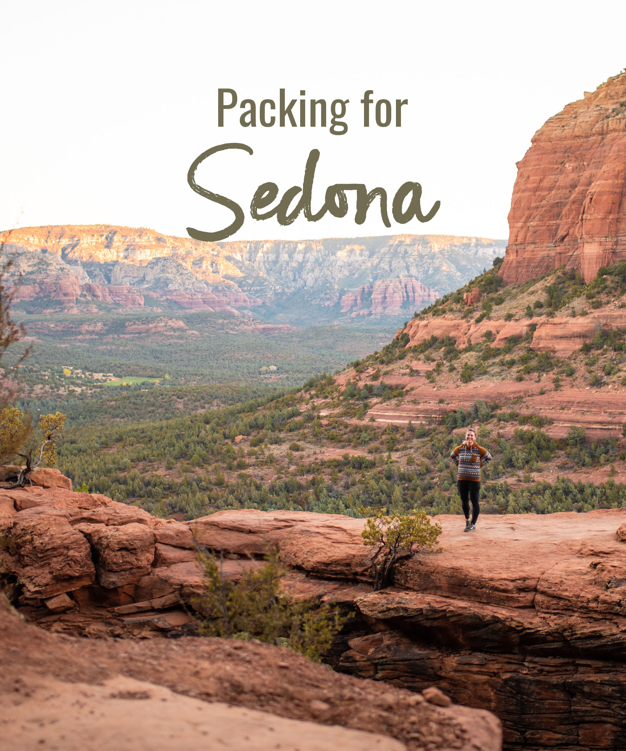 Packing for Sedona - Nattie on the Road